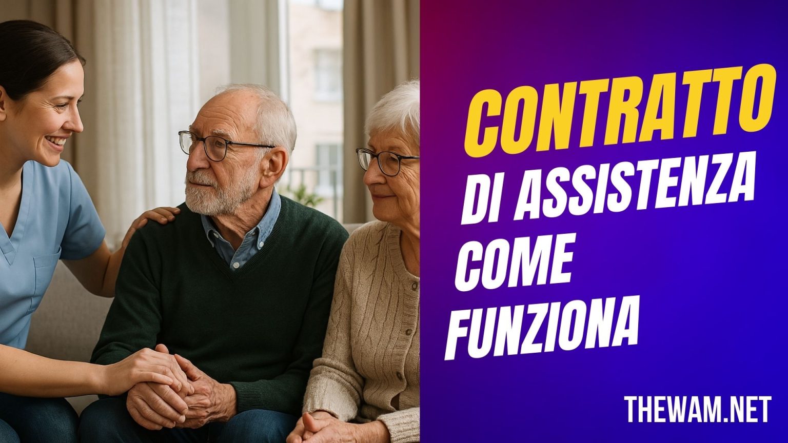 Come funziona il contratto di assistenza